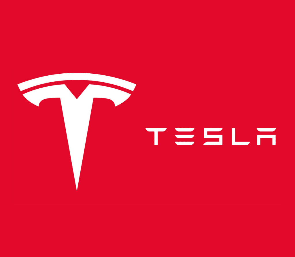 tesla logo expanded red | Adler Industrial